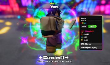 CONTA ANIME REBORN MIRACLE 2 NO YUNO - Roblox - Anime Reborn - GGMAX