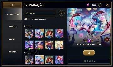 Conta TFT Briar Cosplay de Tutu Chibi e - League of Legends - Teamfight ...