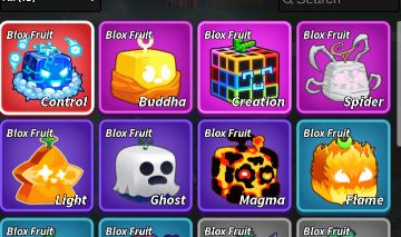 Frutas fisicas blox fruits - control - Roblox - Blox Fruits - GGMAX