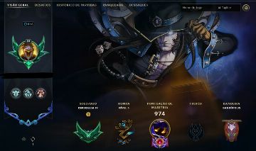 Conta LoL PC + SKIN RARA PAX TF + 1500 - League of Legends - Contas - GGMAX