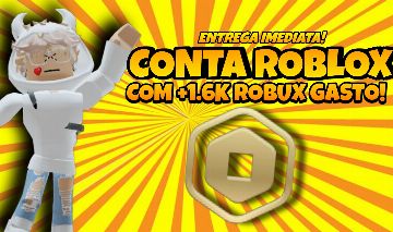 CONTA DE ROBLOX COM +1.6K ROBUX GASTO! - Roblox - Outros jogos Roblox ...