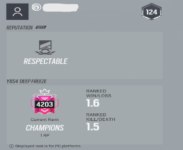 Conta r6 champion kd 1.5 - Rainbow Six - Contas R6 - GGMAX