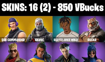 CONTA FORTNITE com Mako | Sub Commander - Fortnite - Contas Fortnite ...