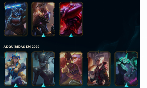 nvl 220 quase todos champs + skins - League of Legends - Contas - GGMAX