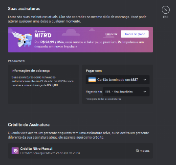 CONTA DISCORD BOOST UP LVL 3 - Discord - GGMAX