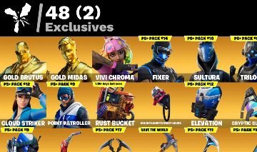 CONTA FN COM 162 SKINS-GOLD - Fortnite - Contas Fortnite - GGMAX