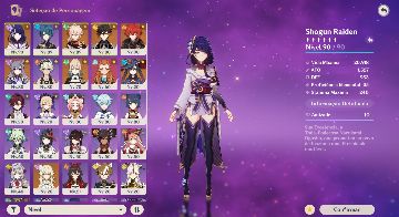 AR 55 ⭐ Shogun Raiden, Kazuha, Zhongli - Genshin Impact - Contas - GGMAX