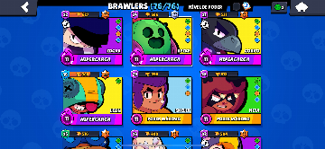 Conta 32k e 76/76 brawlers - Brawl Stars - GGMAX