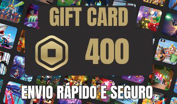 GIFT CARD 400 ROBUX - ROBLOX [OFERTA] - Roblox - Robux - GGMAX