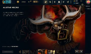 Conta League Of Legends Black Alistar - League of Legends - Contas - GGMAX