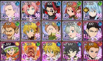 Conta de 7ds com quase todos os Lr - Seven Deadly Sins - GGMAX