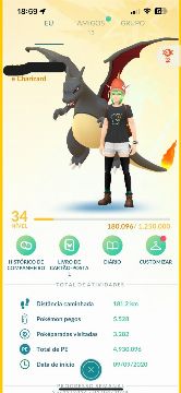Charizard shiny - Pokemon GO - GGMAX