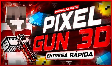 NOVIDADE PIXEL GUN 3D | GEMS | GOLD | - Pixel Gun 3D - GGMAX