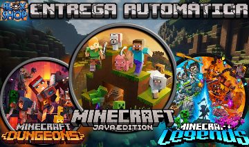 MINECRAFT BARATO + BRINDE - PROMOÇÃO - Minecraft - Contas - GGMAX