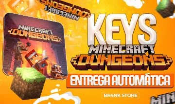 ⚡KEY MINECRAFT DUNGEONS JOGO BASE / - Minecraft - GGMAX