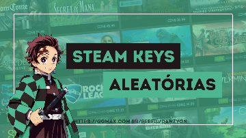 ? STEAM KEYS ALEATÓRIAS (ENTREGA - Steam - Códigos e Keys - GGMAX