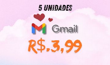 5 Unidades de Gmail [entrega automática] - Emails - GGMAX
