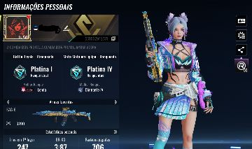 CONTA BLOODSTRIKE COM 6 SKINS ULTRAS E - Blood Strike - GGMAX