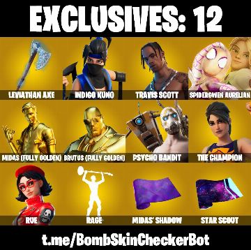 INDIGO KUNO, RUE, TRAVIS E 200 SKINS! - Fortnite - Contas Fortnite - GGMAX