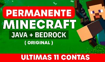 Minecraft Original PERMANENTE Java & - Minecraft - Contas - GGMAX