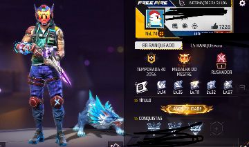 A BRABA DO FF PASSE 8 BIT , OITAVO - Free Fire - Contas Free Fire - GGMAX