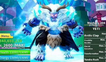 YETI FRUTA FISICA BLOX FRUITS - Roblox - Blox Fruits - GGMAX