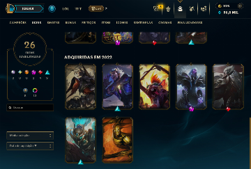 Conta lol com Skin Mono gangplank + - League of Legends - Contas - GGMAX
