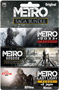 Trilogia Metro Pc Digital Original 30 - Epic Games - GGMAX
