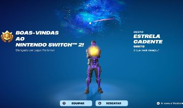 EMOTE EXCLUSIVO NINTENDO SWITCH 2 - Fortnite - Skins Fortnite - GGMAX