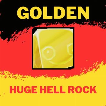 GOLDEN HUGE HELL ROCK - PET SIMULATOR X - Roblox - Outros jogos Roblox ...
