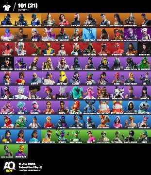 102 SKINS + PASSES E SKINS TRYHARD DA - Fortnite - Contas Fortnite - GGMAX
