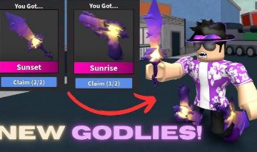[ NOVA FACA SUNSET ] + Promoção | MM2 - Roblox - Murder Mystery 2 - GGMAX