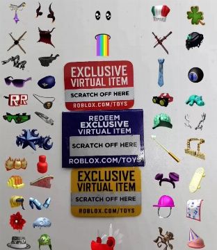 ROBLOX Exclusivo Item Virtual Toy Codes - Roblox - Outros jogos Roblox ...