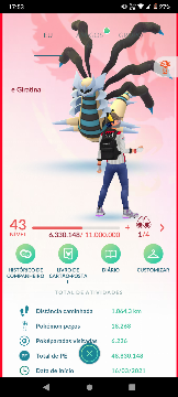 Conta pokémon go Level 43 com 357 - Pokemon GO - GGMAX