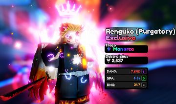 Conta com Renguko Evo (Monarch) | Igris - Roblox - Anime Vanguards - GGMAX