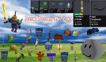CONTA DE ROBLOX RARIDADE! HEX HEAD, 11K - Roblox - Outros jogos Roblox ...
