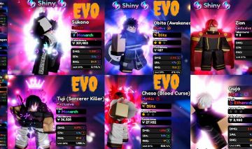 Sukuna Shiny Monarch + Toji Monarch - Roblox - Anime Vanguards - GGMAX