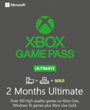 Xbox Game Pass Ultimate (2 Mesês) - Gift Cards - GGMAX