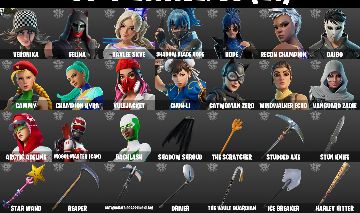CONTA FORTNITE TRYHARD/120 SKINS/Dummy - Fortnite - Contas Fortnite - GGMAX