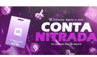 CONTA DE DISCORD COM 3 MESÊS DE NITRO ( - Discord - Contas Iniciais - GGMAX