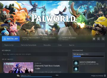 Conta steam com palworld - Palworld - GGMAX