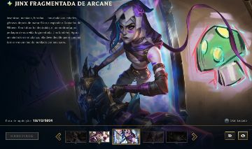 Jinx Fragmentada - Conta Nova - 2260RP - League of Legends - Contas - GGMAX