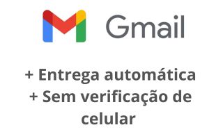 CONTAS GMAIL NOVAS+ ENTREGA AUTOMÁTICA - Emails - GGMAX