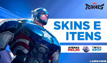*PROMOÇÃO TWICH DROP R$6,90* SKINS & - Marvel Rivals - GGMAX