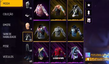 Venda Conta Free Fire Varias skins top - Free Fire - Contas Free Fire ...