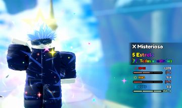 CONTA COM GOJO TRAIT ALL STAR (ASTDX) - Roblox - All Star Tower Defense ...
