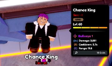 Chance Taker EVOLVED (Hakari) SECRET - Roblox - Outros jogos Roblox - GGMAX