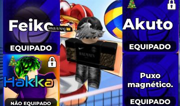 Conta VBL Akuto(Twins) + Hakka + Feiko - Roblox - Haikyuu Legends - GGMAX