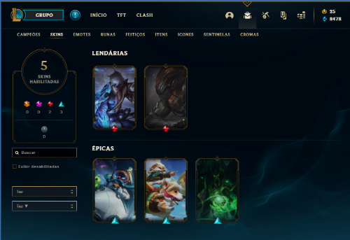 Conta Ferro 4 - League of Legends - Contas - GGMAX