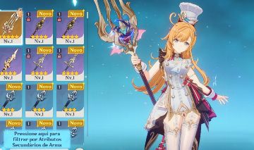 Xilonen C6 R1 + Escofier R1 + Elegia e - Genshin Impact - Contas - GGMAX